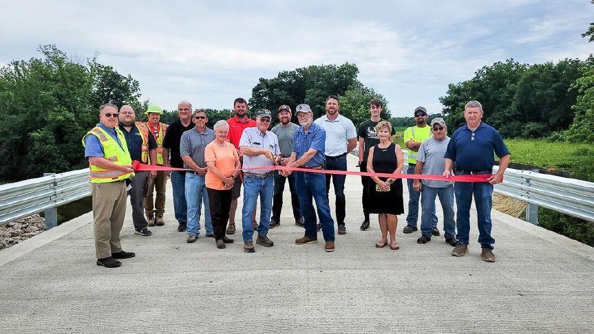 Knox County Celebrates Completion of Rebel Run Bridge – The Edina Sentinel